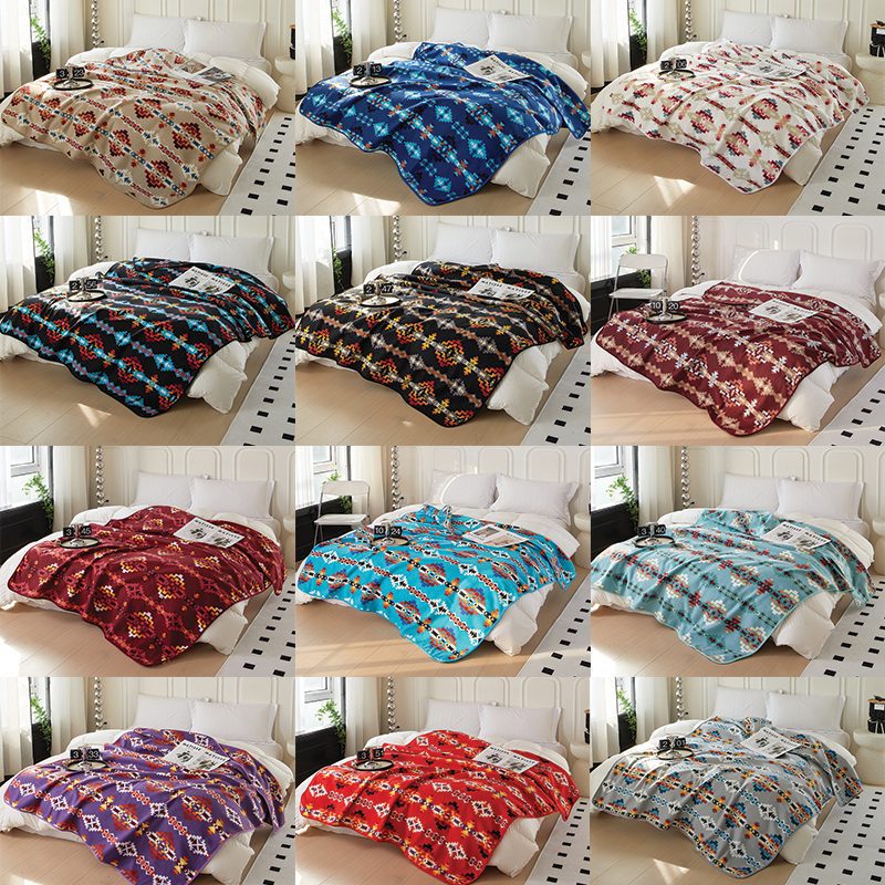 Nu Trendz | Solstice Design Heavy Polar Fleece Throw Blanket – Assorte – JJ Trading Inc.