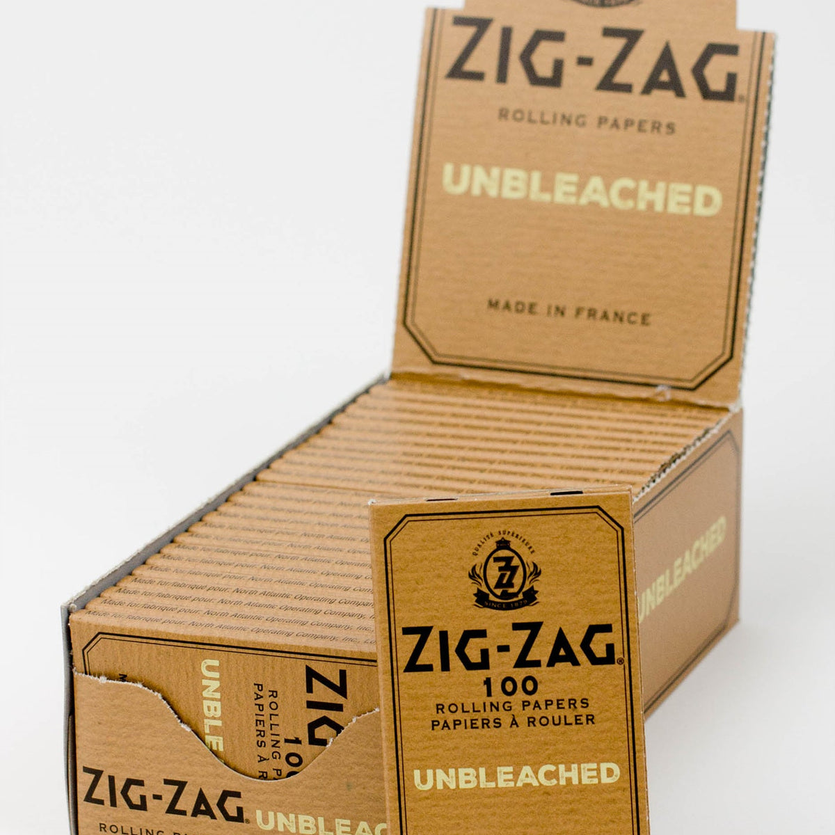 Zig-Zag Unbleached Single Wide Papers – JJ Trading Inc.