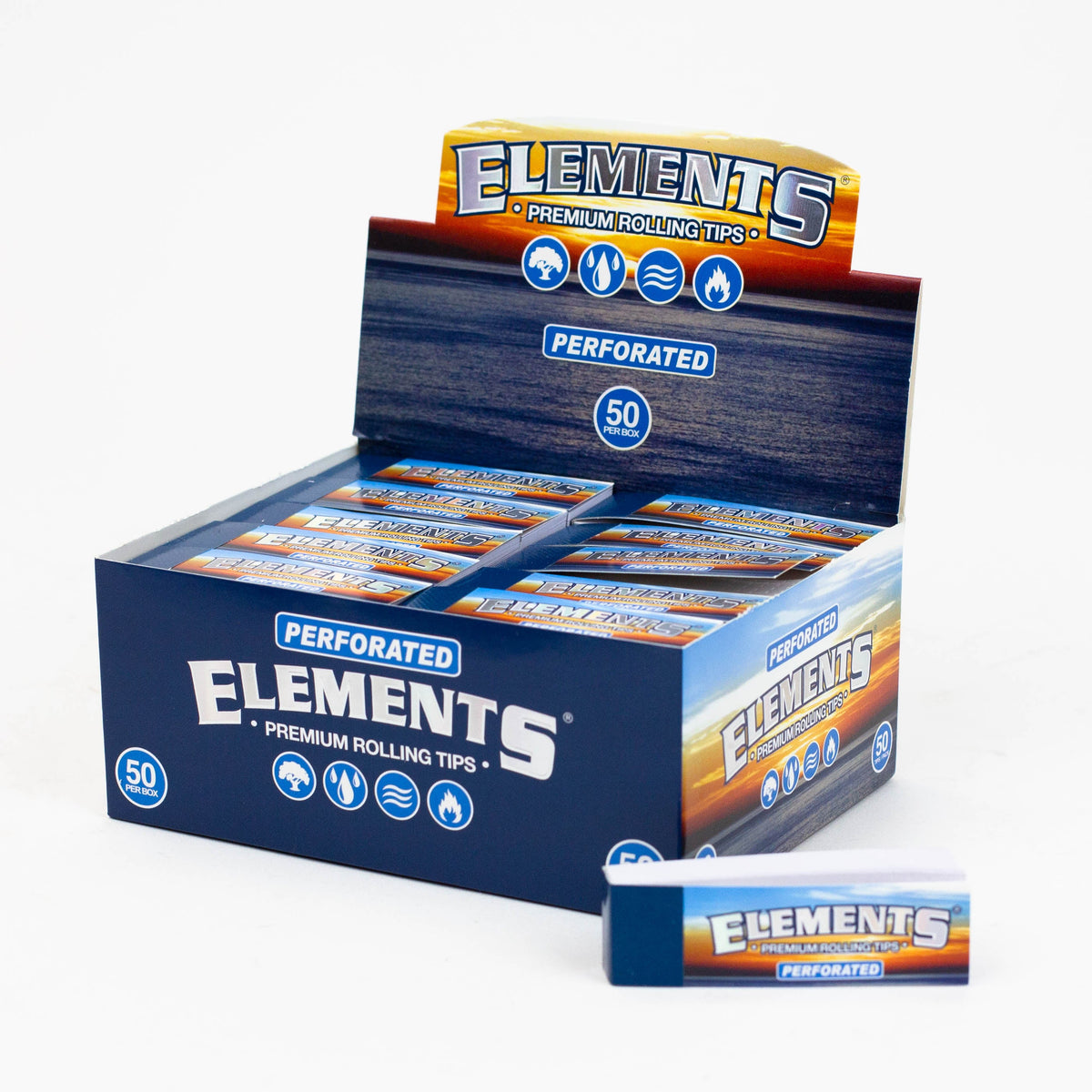 Elements Wide rolling tips Box of 50 – JJ Trading Inc.