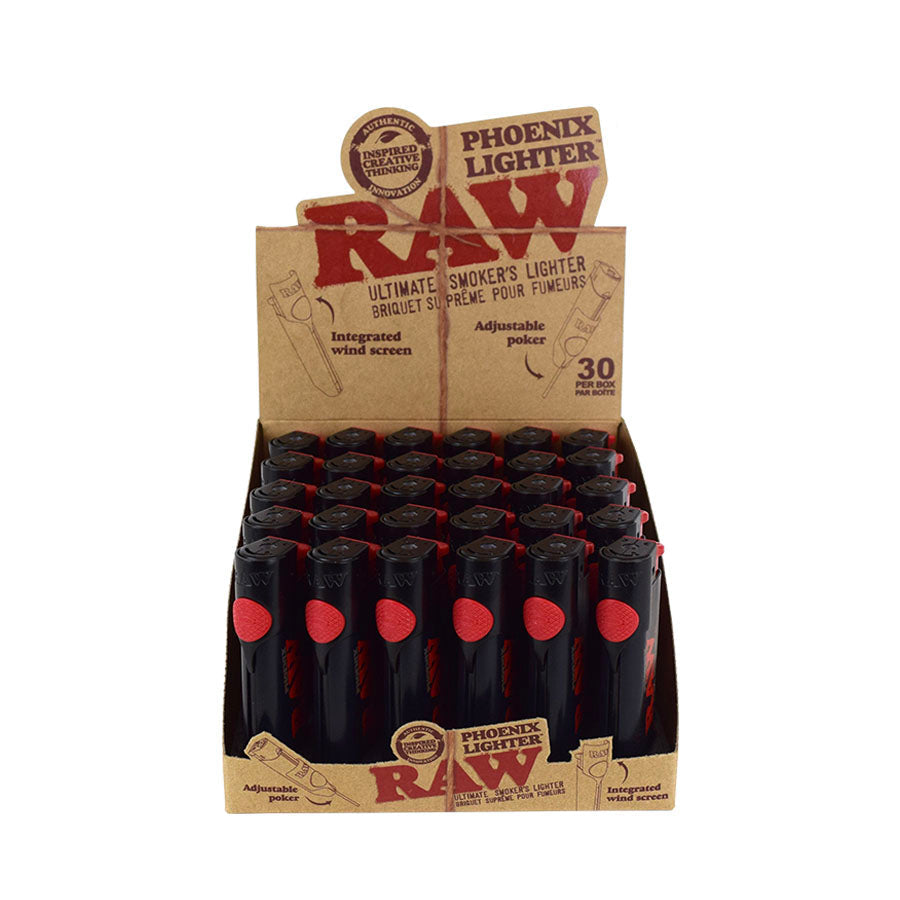 RAW | Phoenix Lighters – Adjustable Poker & Integrated Wind Screen (Tr ...