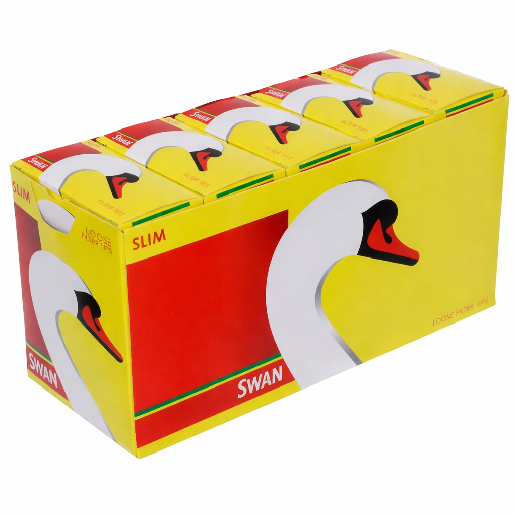 Swan | Slimline Filter Tips – 10 Box Display – JJ Trading Inc.