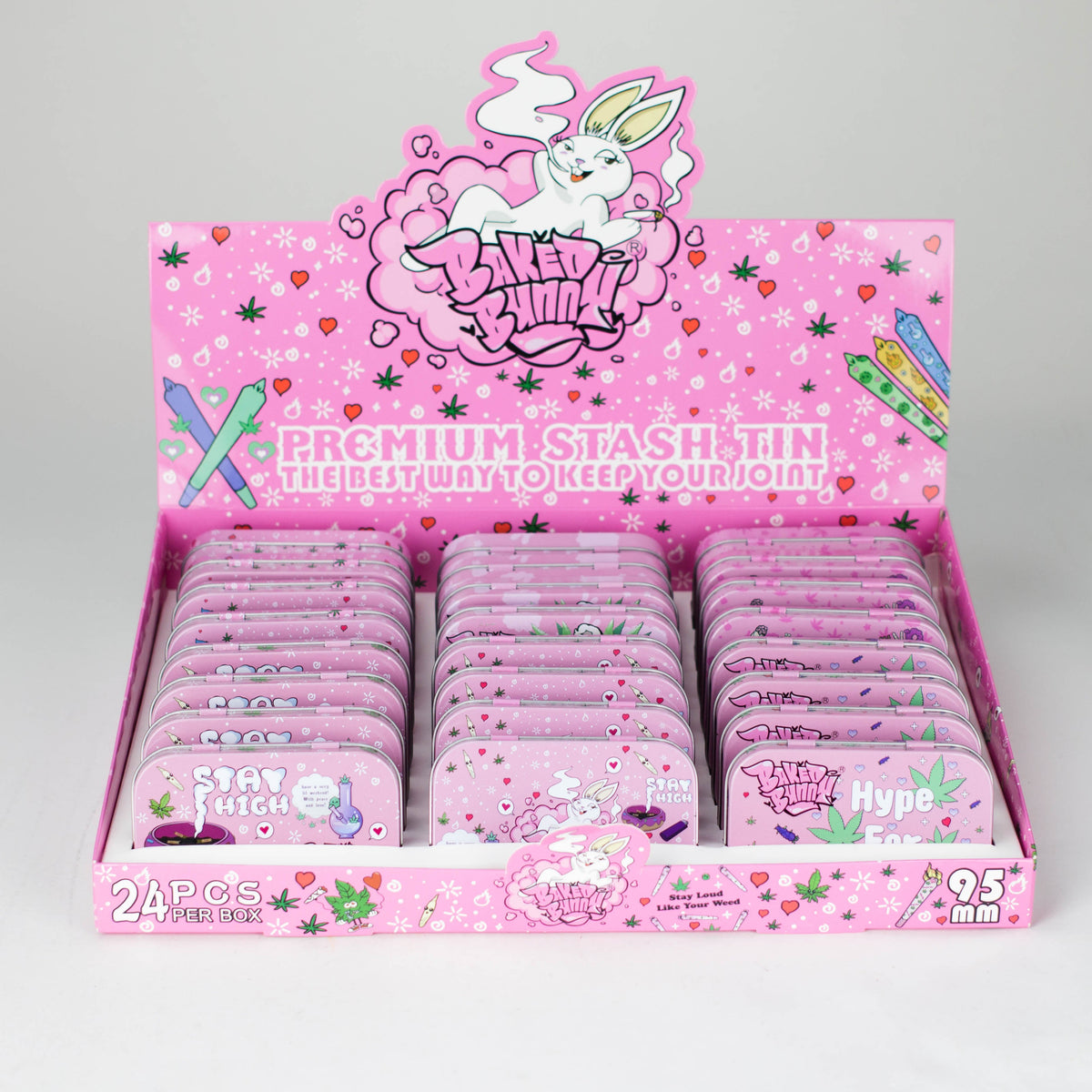 Premium Stash Tin Box of 24 – JJ Trading Inc.