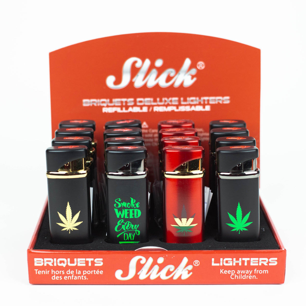 Slick® | Deluxe Torch Lighter [YYG-825MA] - Display of 16 – JJ Trading Inc.
