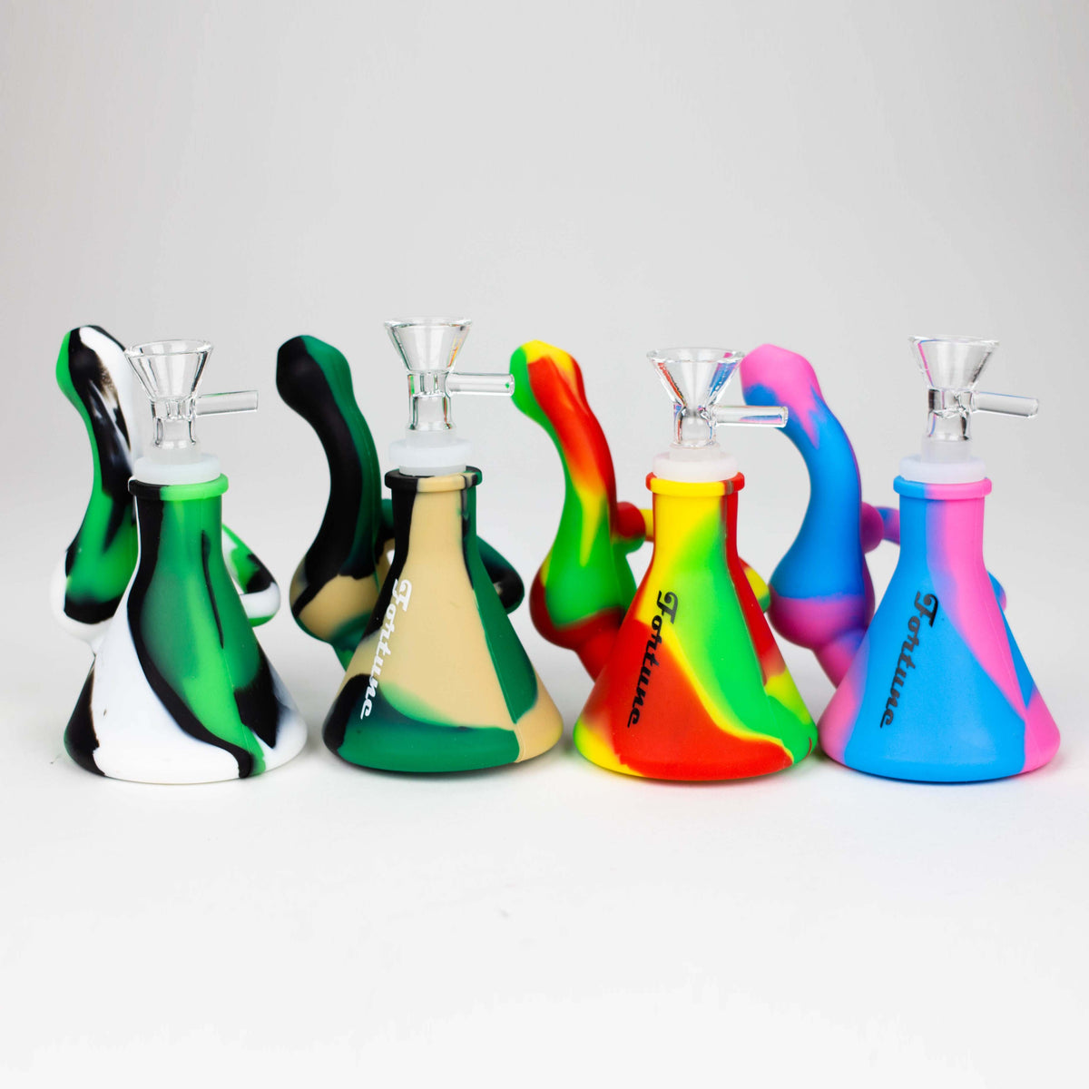 Fortune | 4.5" Silicone recycle water Bong [SP1044] – JJ Trading Inc.