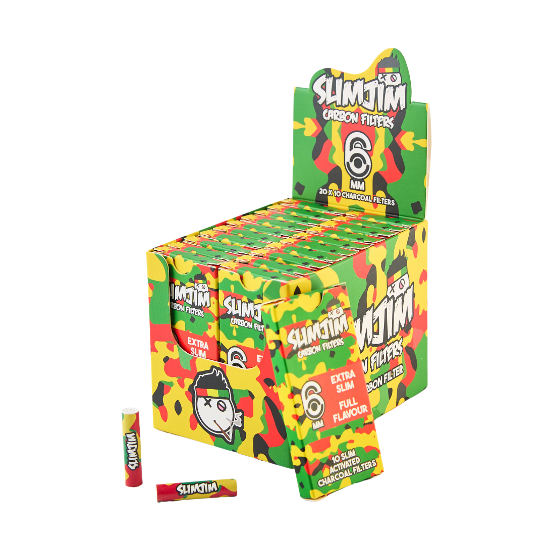 Slimjim - Camo Carbon Filters (6mm) (Pack of 10) – JJ Trading Inc.