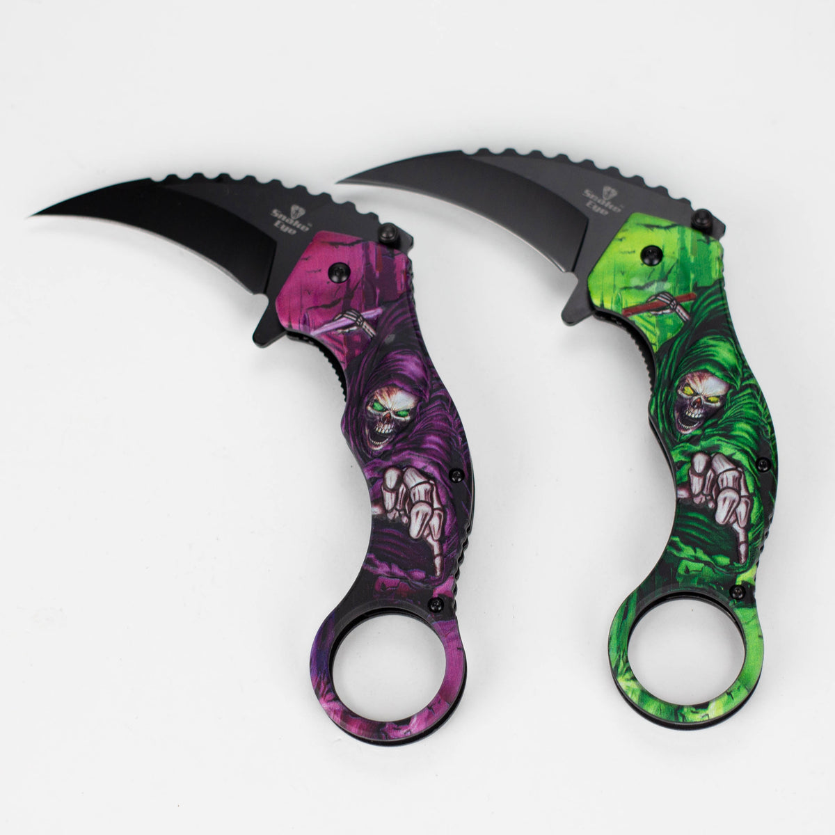 Snake Eye | Skull Design folding Karambit 3" Blade [SE-090P] – JJ ...