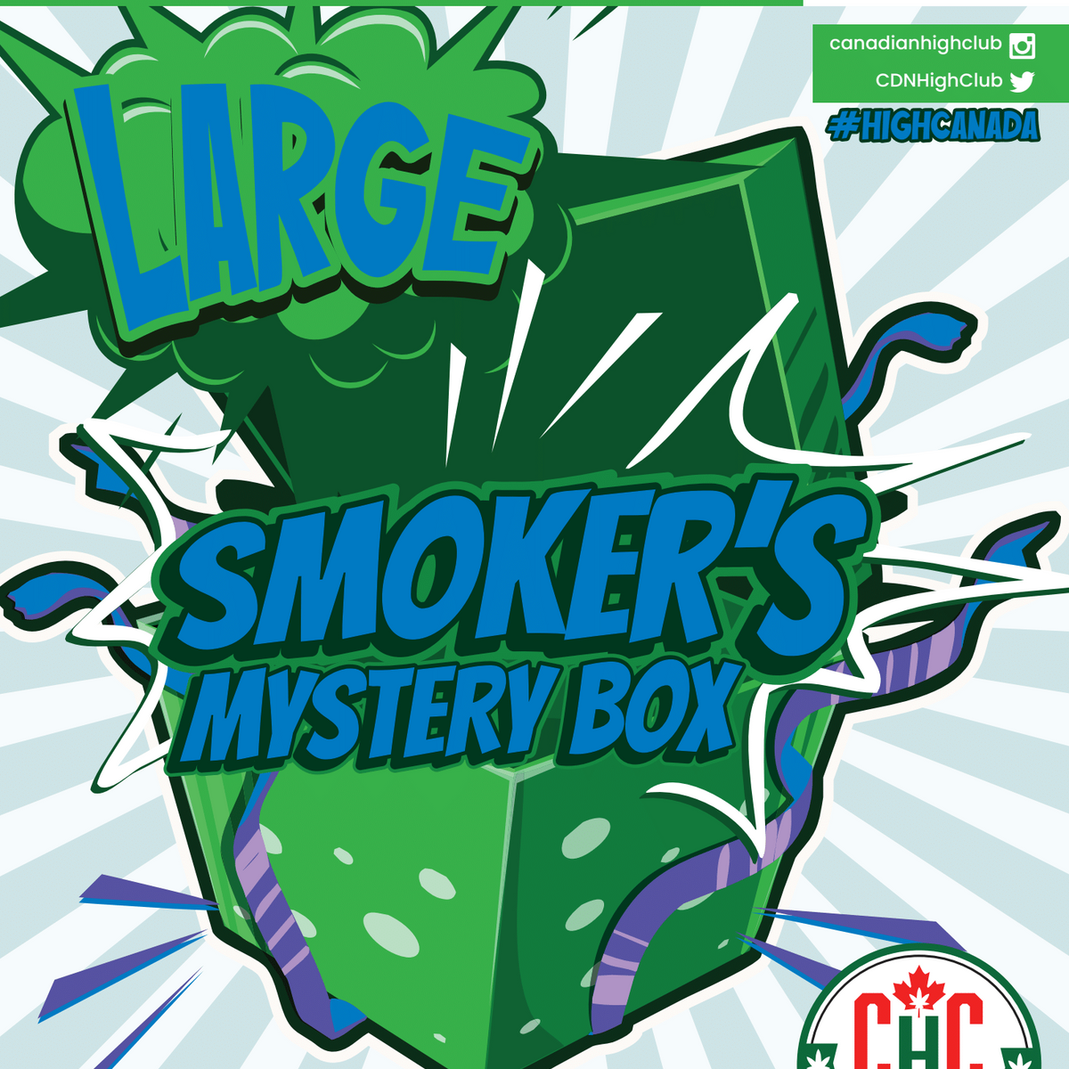 Canadian High Club Surprise Mystery Smokers Box – JJ Trading Inc.