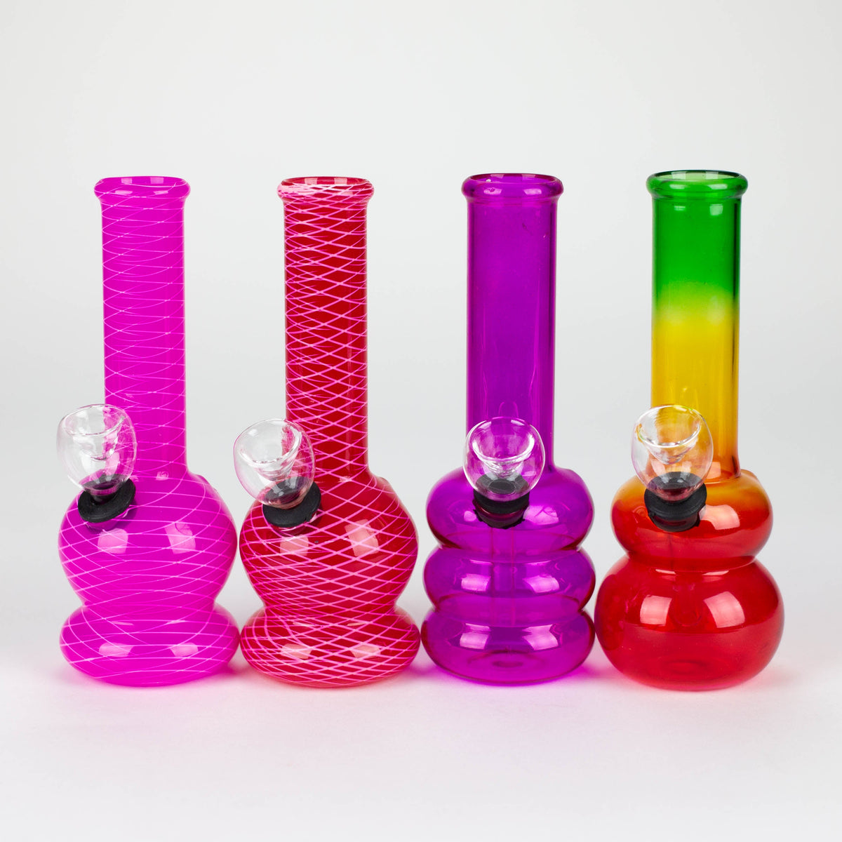 6" Color Water pipe-Designs and Color Assorted – JJ Trading Inc.