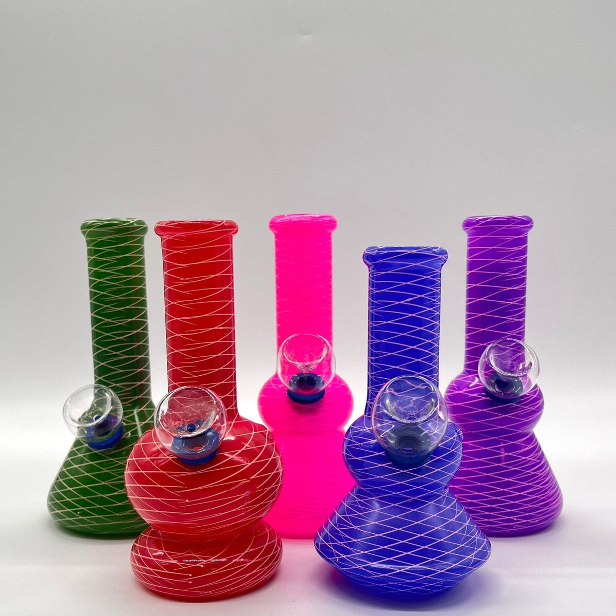 6" Glass Bong - Assorted Color [PIP560] – JJ Trading Inc.