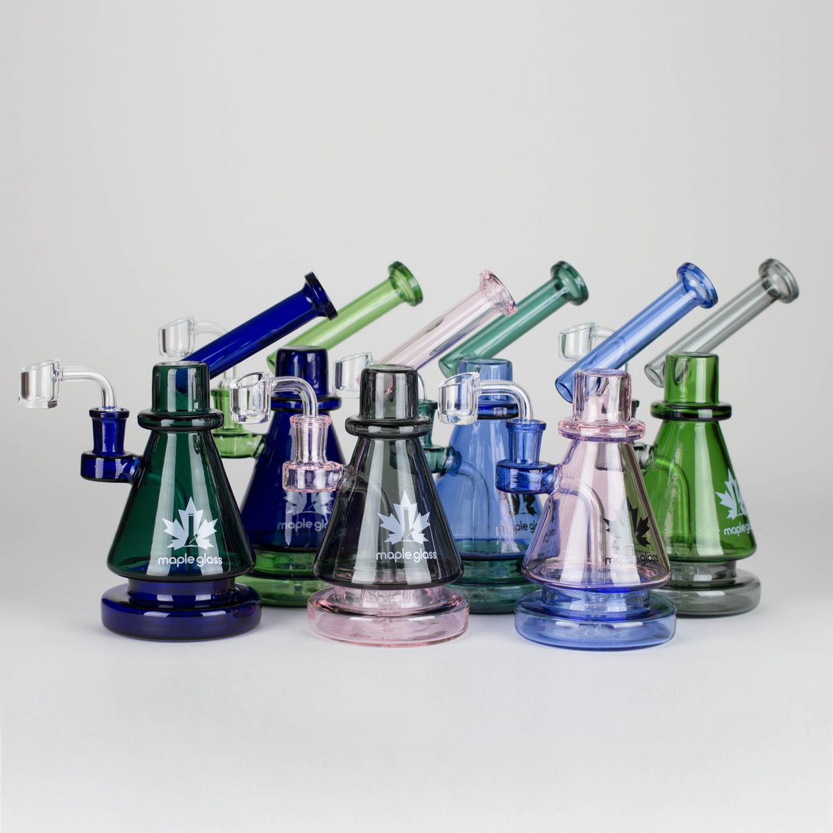 Maple Glass | 9" Goddess of The Earth Series Glass Dab Rig – JJ Trading ...