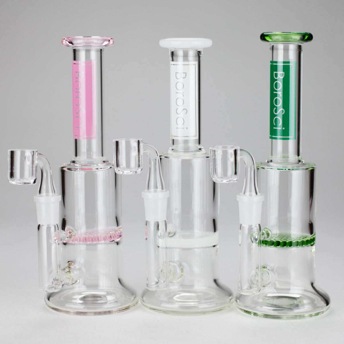 BoroSci | 7" Honeycomb Glass Rig – JJ Trading Inc.