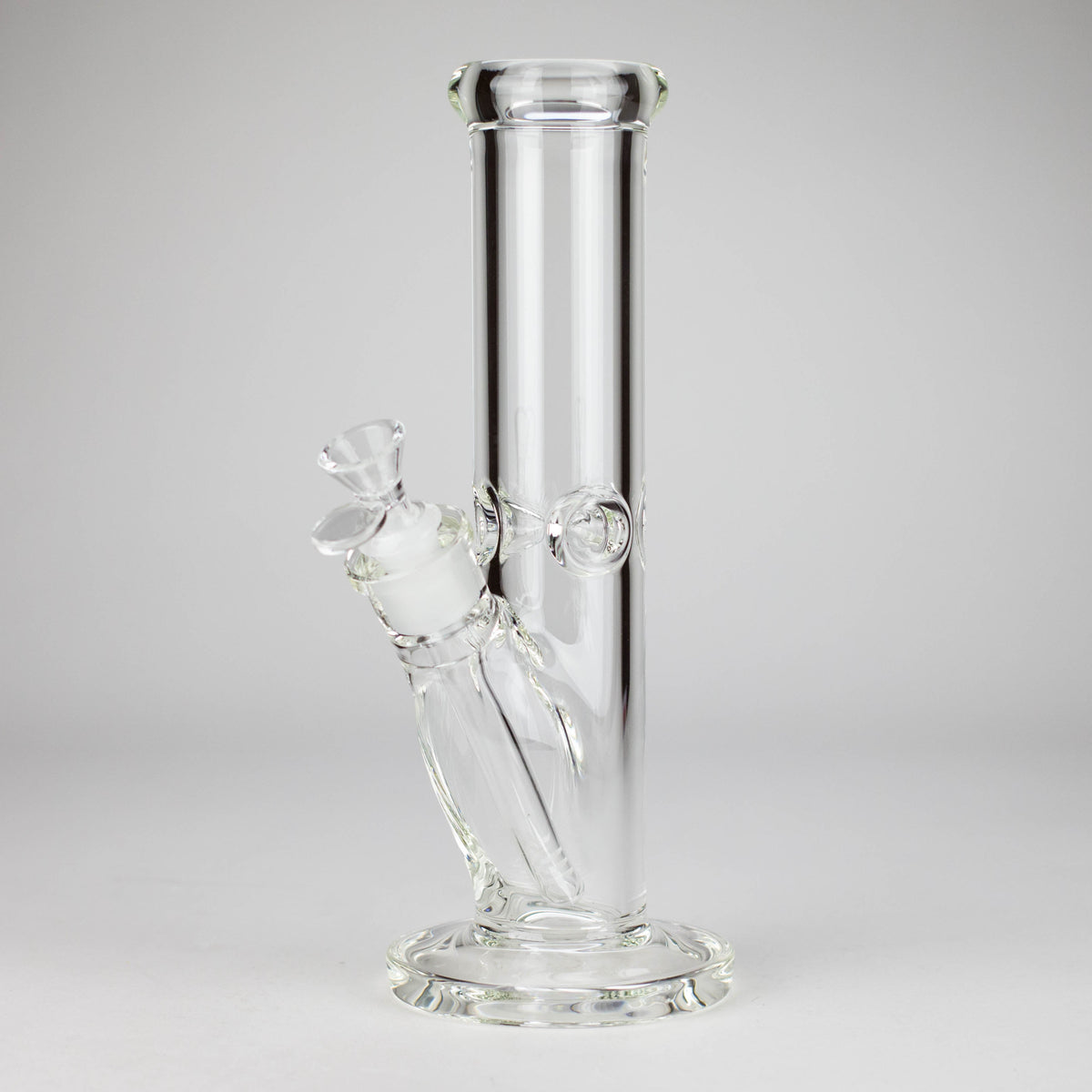 12" Cylindrical Clear Water Pipe – Straight Tube Bong | 9mm Thick – JJ ...