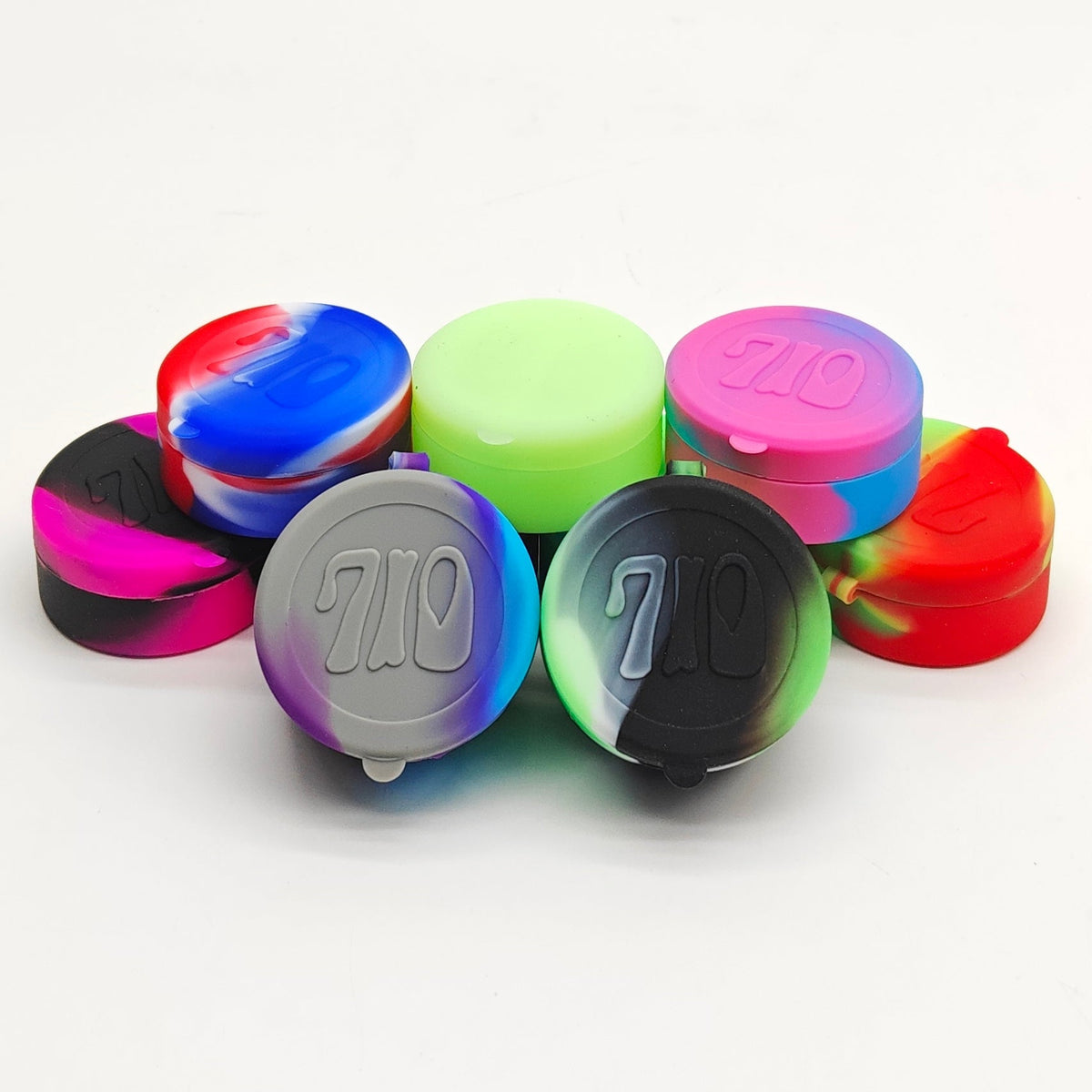 7ml Silicone 710 Wax Container Jar of 50 – JJ Trading Inc.
