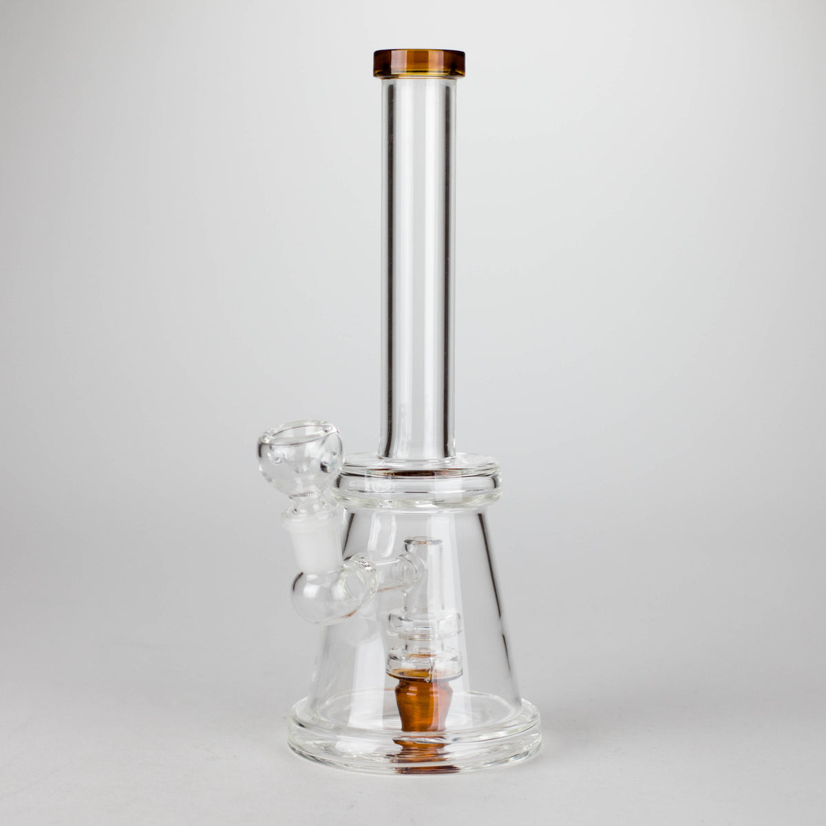 11" Glass Bong with Diffuser | 14mm Bowl Joint | Stemless Design – JJ ...