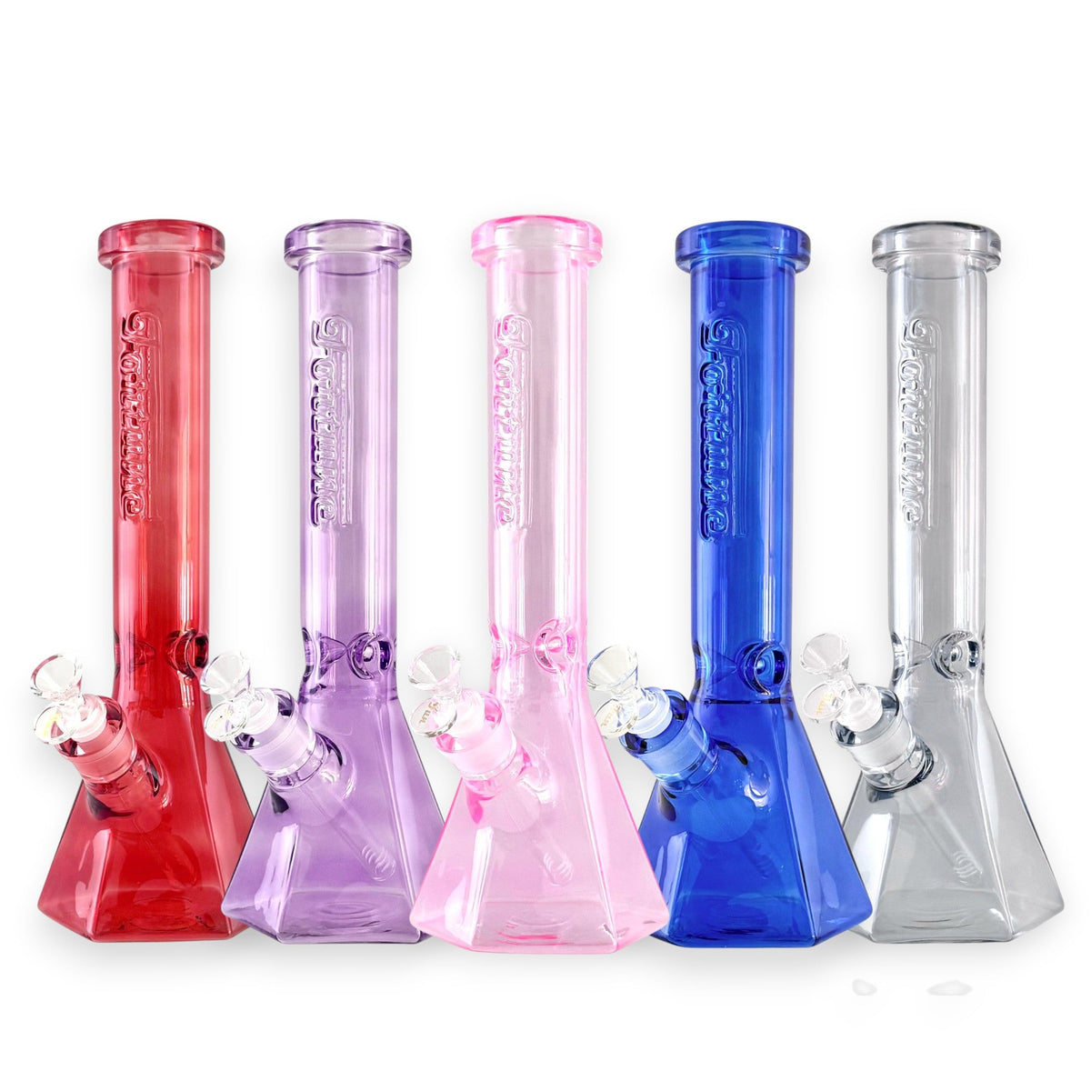 Fortune | 14" Hexagon Base Beaker Bong – JJ Trading Inc.