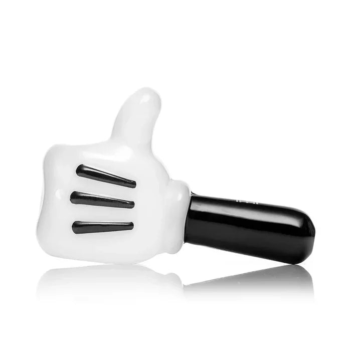 Hemper | 4" High Jinx Glass Hand Pipe – Cartoon Thumbs Up Design [PP59 ...