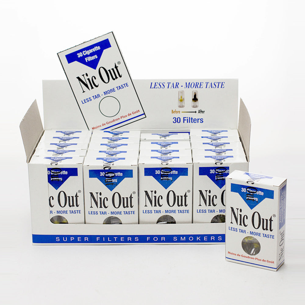 NicOut Cigarette Filters Box of 20 – JJ Trading Inc.