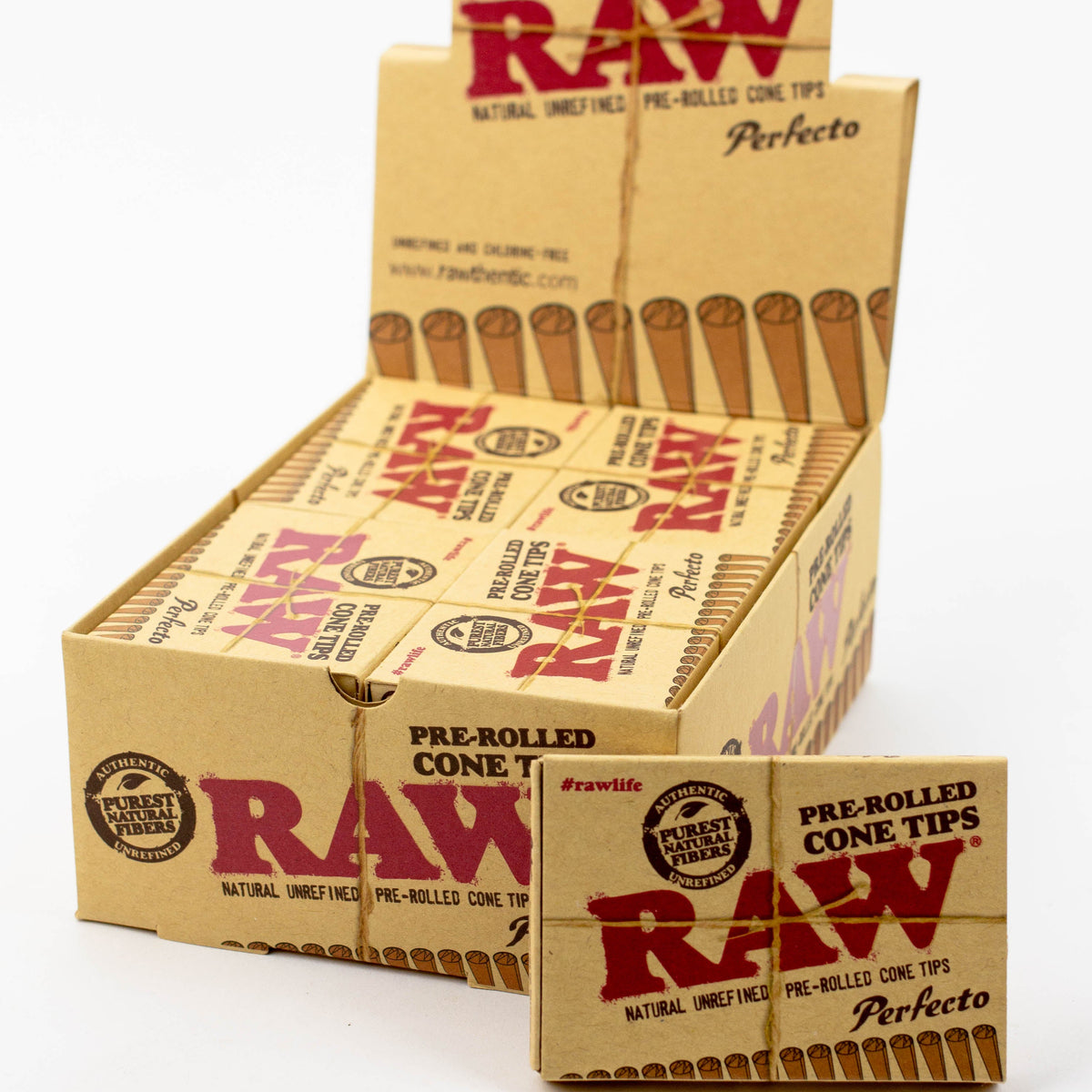 RAW Perfecto Pre-Rolled Cone Tips - 20 packs – JJ Trading Inc.