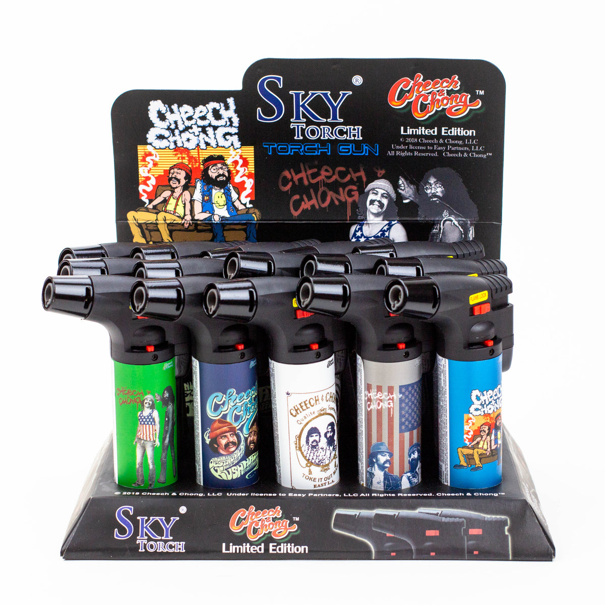 Sky Torch | Cheech & Chong torch gun Box of 15 [SK101CC] – JJ Trading Inc.