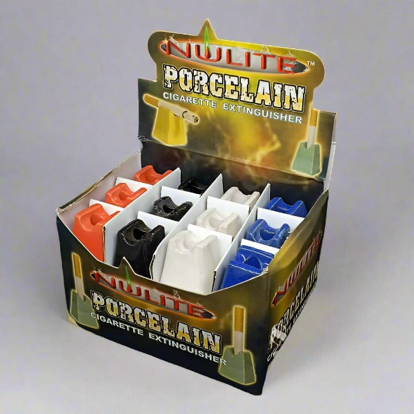 Snuffer Porcelain Cigarette Extinguishers display of 24 – JJ Trading Inc.