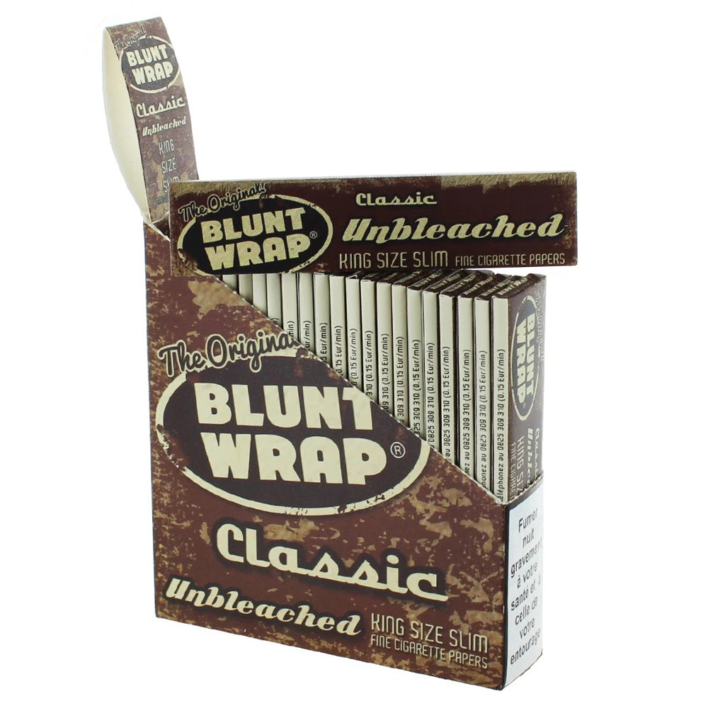 Blunts Wrap | Classic Unbleached King Size Paper – JJ Trading Inc.