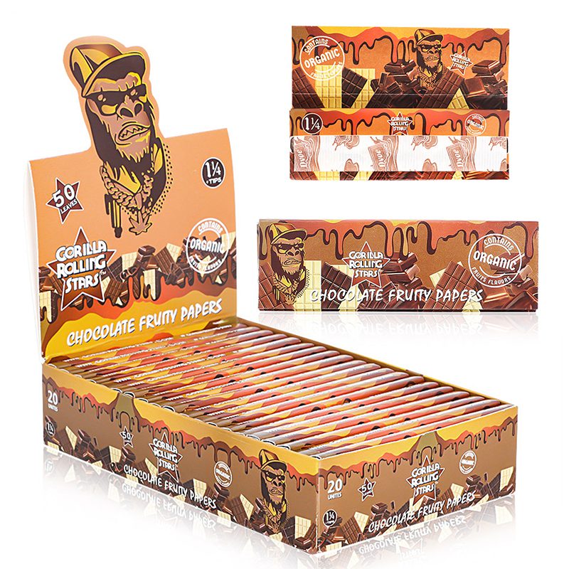 Rolling Stars Rolling Papers Chocolate Flavor [GF-78110] – JJ Trading Inc.