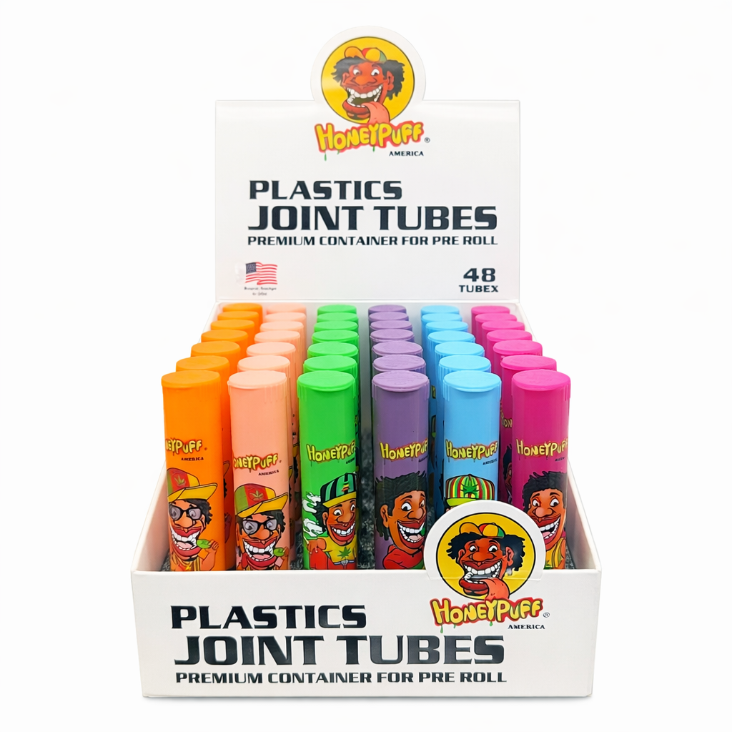 Honey Puff | Plastic Joint Holder – Assorted - 48/display [P1329] – JJ ...