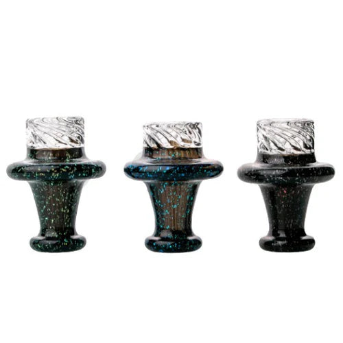 Spinner Bubble Cap 1 pcs – Dichroic Flake | Premium Carb Cap for Spinn ...